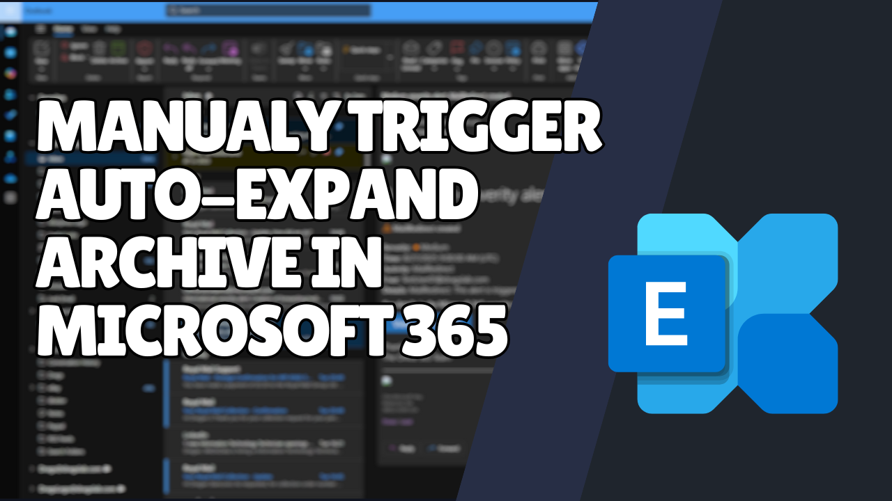 How to Create and Immediately Trigger an Auto-Expanding Archive in ...